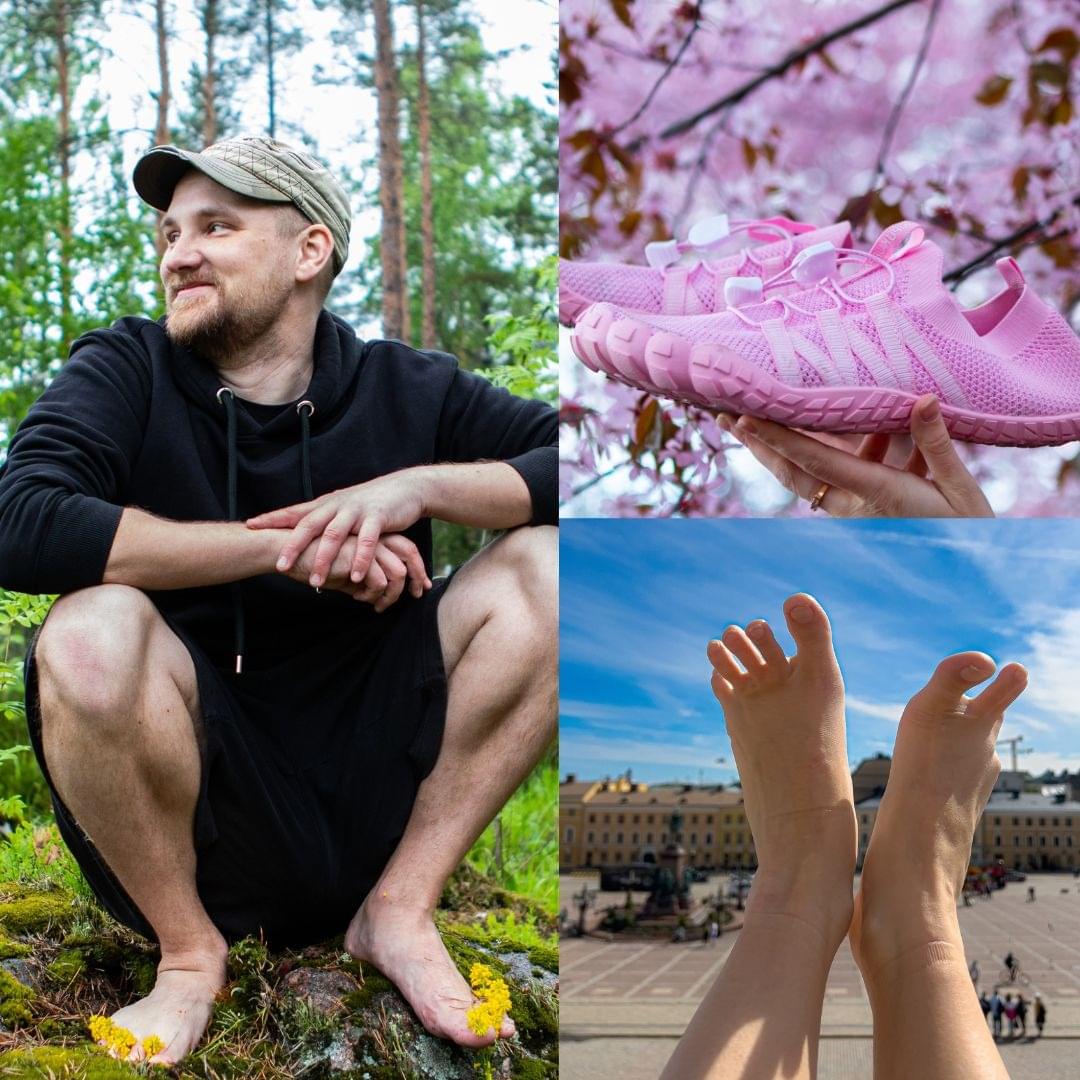 Vapauta Varpaat -haaste - kuukausi paljain jaloin